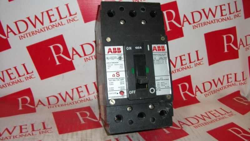 S3H100TW Molded Case Circuit Breaker by - ABB - ASEA BROWN BOVERI