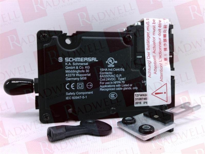 TZFWN24VDC Safety Interlock Switch by SCHMERSAL