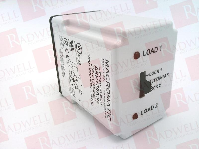 ARP120A3R Relay/Socket by MACROMATIC