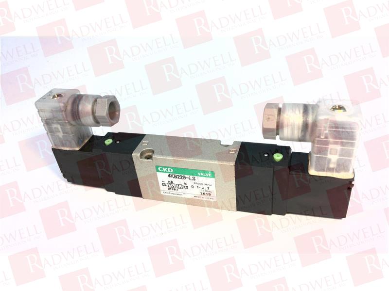 4KB229-LS-AC100V Solenoid Valve by CKD CORP