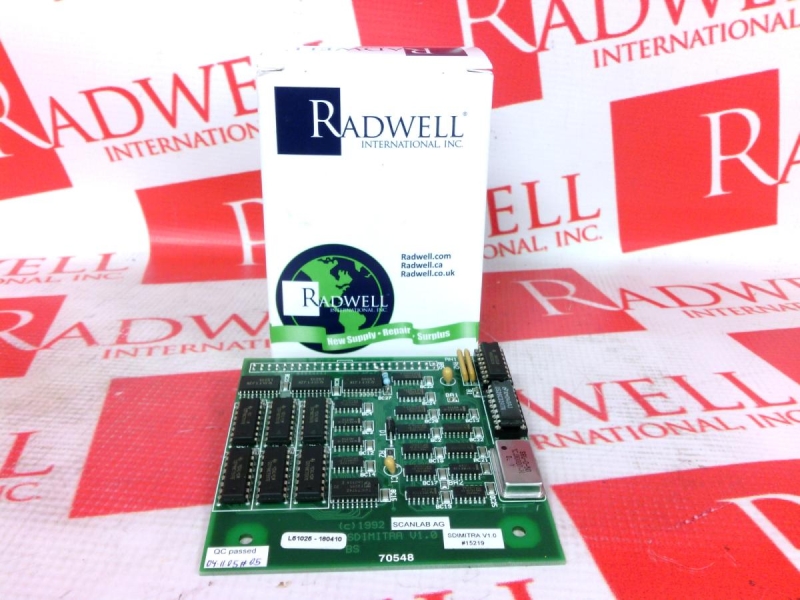 L51025-180410 PC Board PLC/Add-On Board by SCANLAB