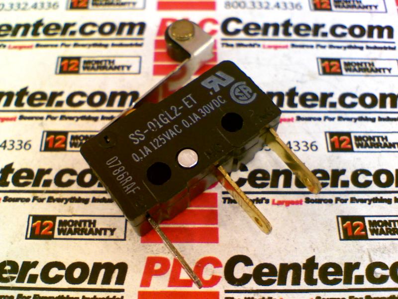 SS-01GL2-ET Microswitch/Miniature Switch by OMRON