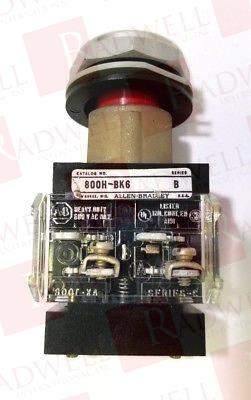 800H-BK6B Pushbutton by ALLEN BRADLEY