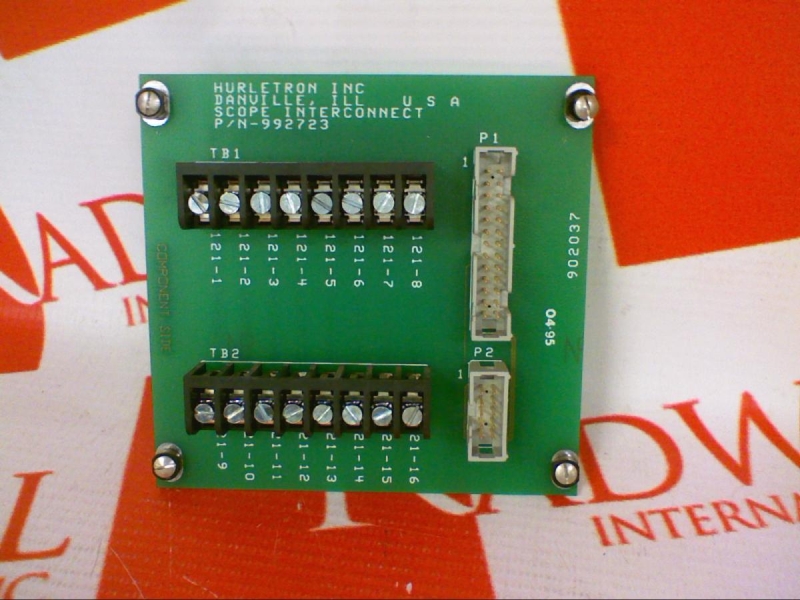 992723 PC Board PLC/Add-On Board by HURLETRON