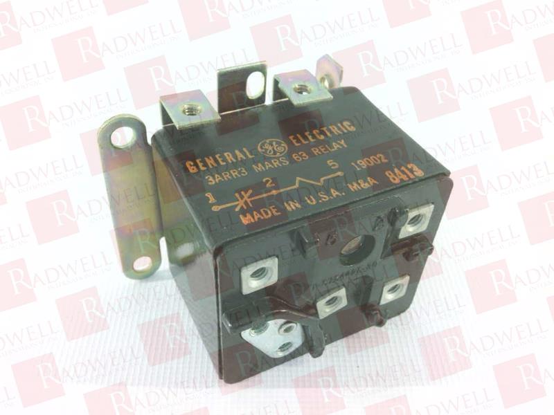 3ARR3-MARS63 Relay/Socket by GENERAL ELECTRIC
