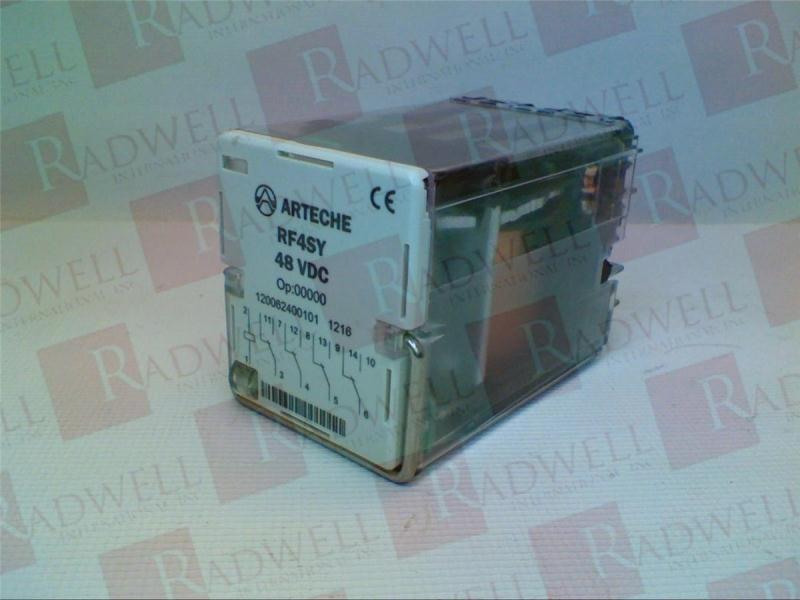 RF4SY-48VDC Relay/Socket by ARTECHE