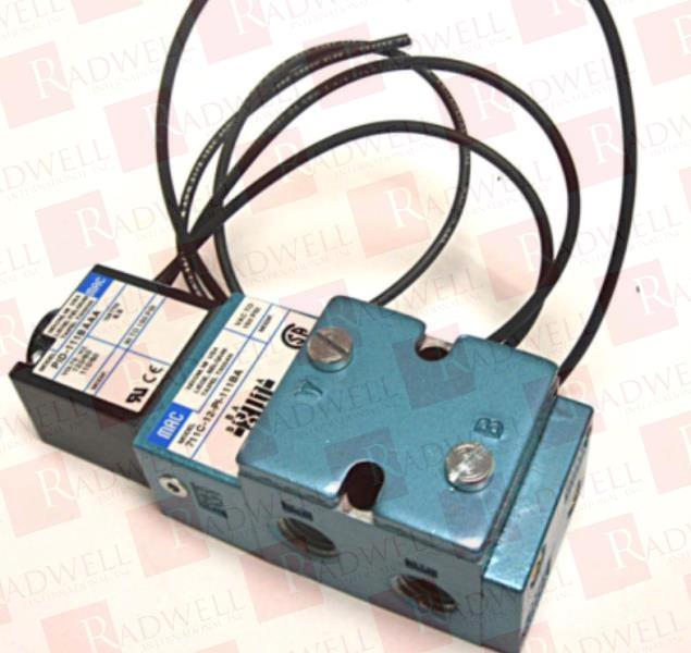 711C-11-PI-RA11 Solenoid Valve by MAC VALVES INC