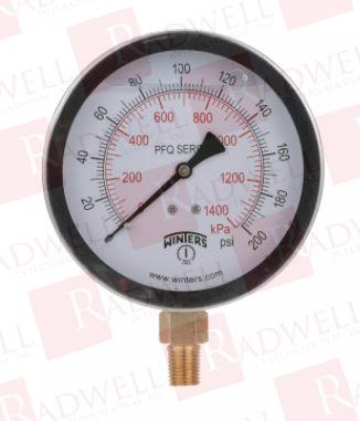 PFQ1286ZR-C2 Pressure Gauge by WINTERS