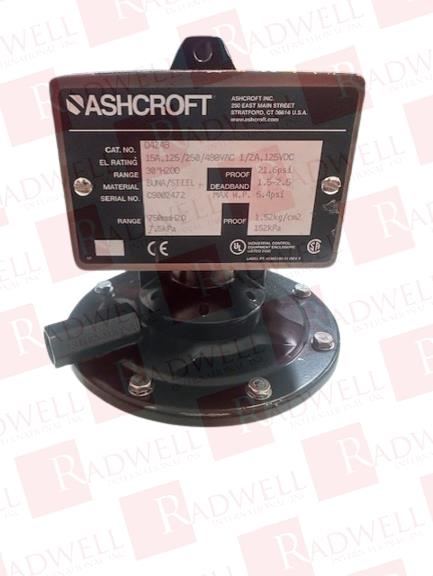 D424B Pressure Switch by ASHCROFT