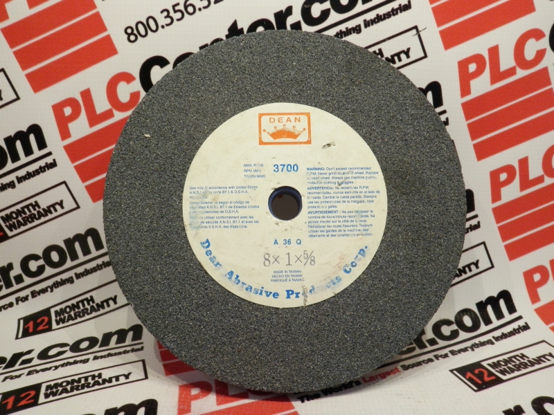 A36Q-8X1X5/8 Grinding Wheel by DEAN