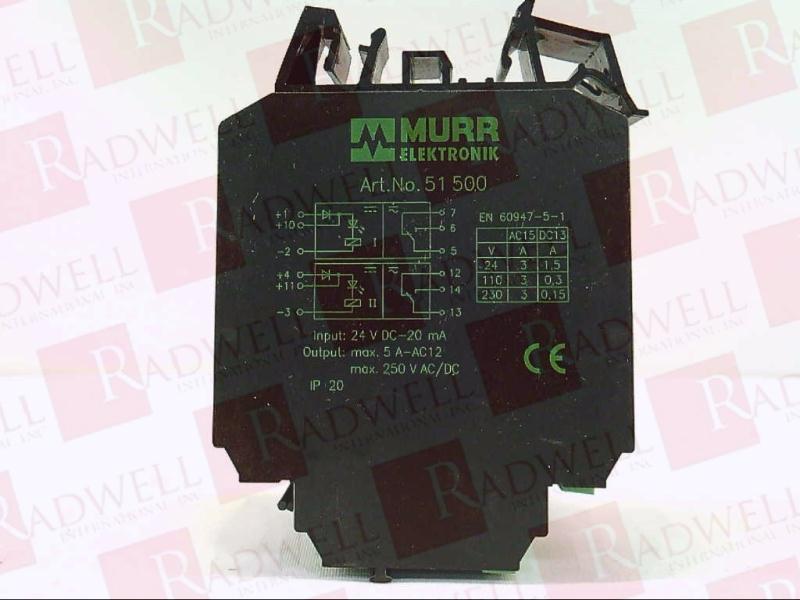 51500 Relay/Socket by MURR ELEKTRONIK