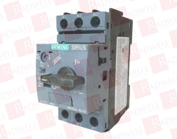 3RV2021-1EA10 Din Rail Mount Circuit Breaker by SIEMENS