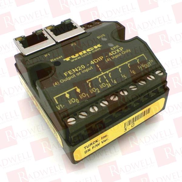 FEN20-4DIP-4DXP-DIN PLC Module/Rack by TURCK