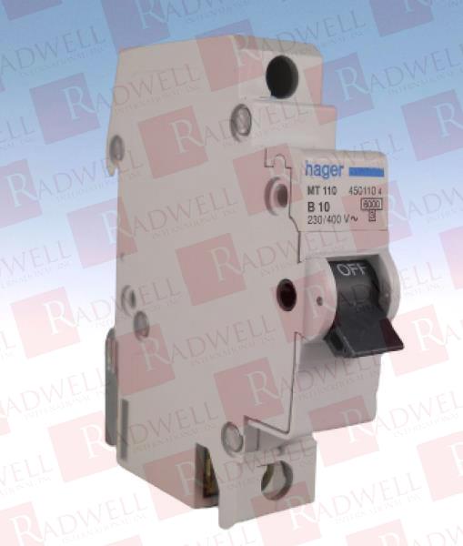 MT110 Din Rail Mount Circuit Breaker by HAGER