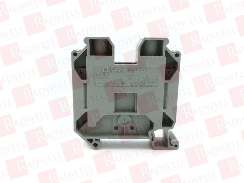 UT 35 Terminal Blk/Strip Wiring Dev by PHOENIX CONTACT