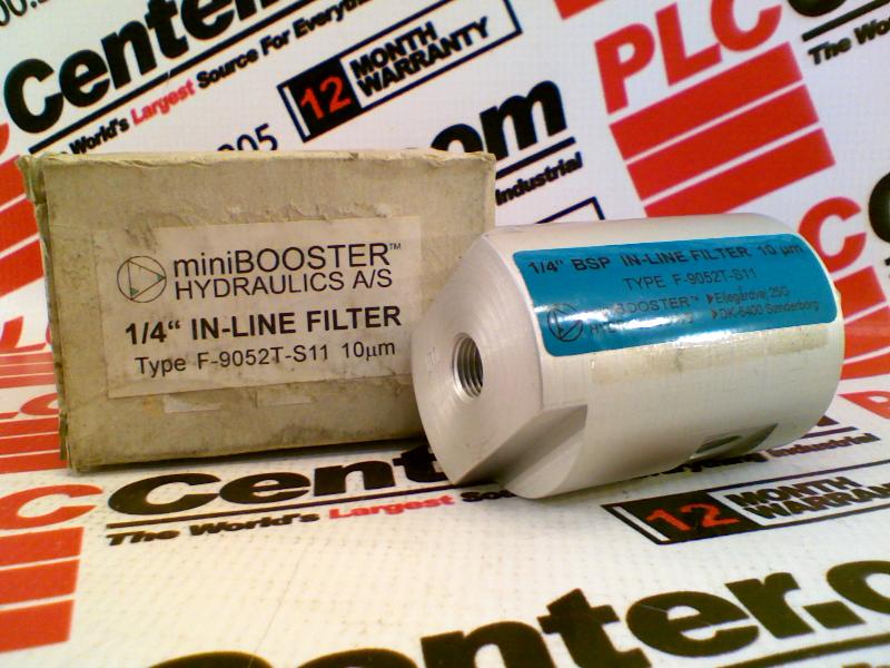 F-9052T-S11 Hydraulic Filter & Assembly & Components & Kit by MINIBOOSTER