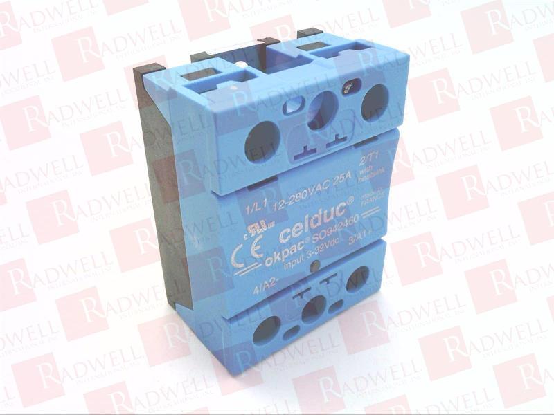 SO942460 Solid State Overload/Relay by CELDUC