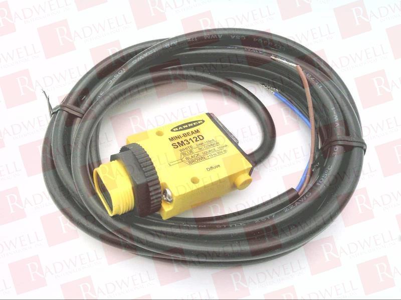 SM312D W/35 Photoelectric by BANNER ENGINEERING