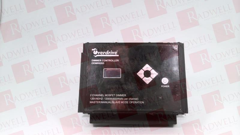 ODMR0205 Lighting Controller by OVERDRIVE LIGHTING