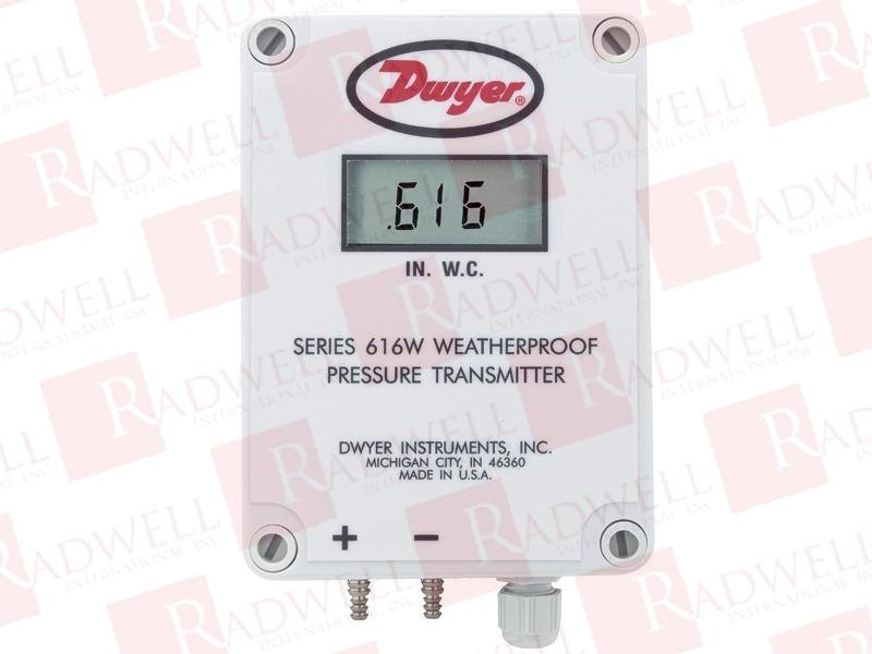 616W-3-LCD Pressure Sensor/Transducer by DWYER