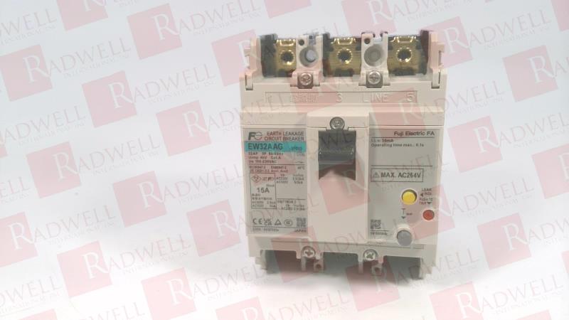 EW32AAG-3P015B Molded Case Circuit Breaker by FUJI ELECTRIC