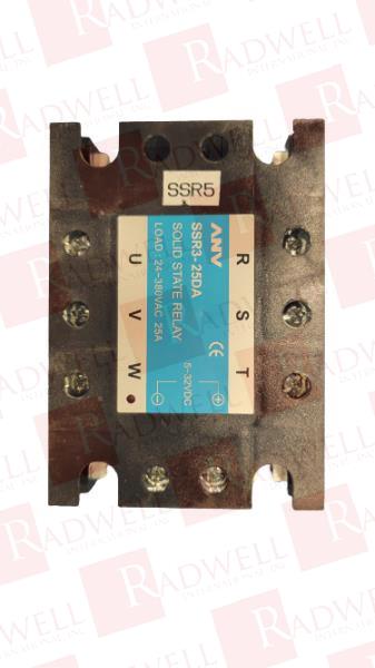 SSR3-25DA Solid State Overload/Relay by ANVER CORP