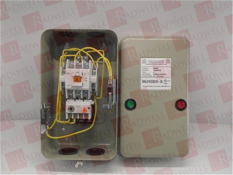 WALS10/230/24-36 Starter by WORLDWIDE ELECTRIC