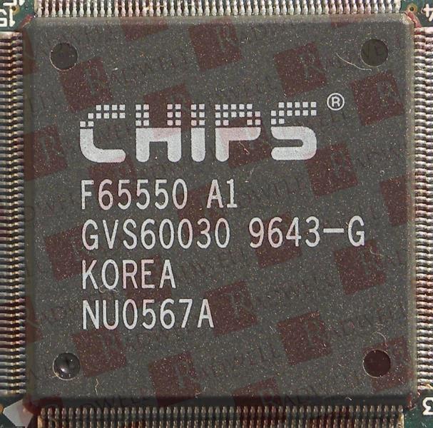 F65550 IC Chip by CHIPS & TECHNOLOGIES