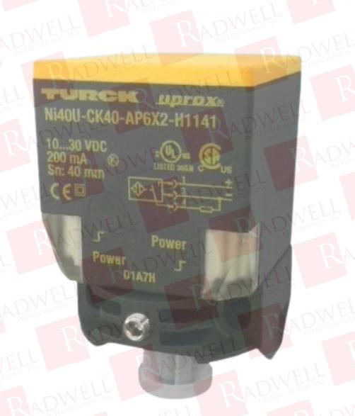 NI40U-CK40-AP6X2-H1141 Inductive Sensor by TURCK