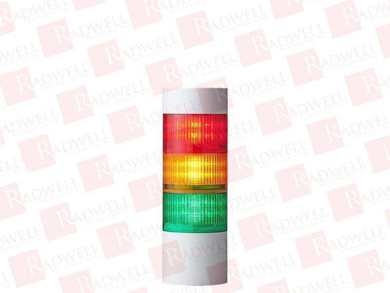 LR10-302WJBW-RYG Stack Light by PATLITE