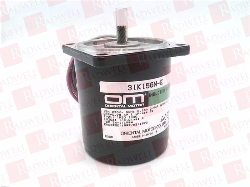 3IK15GN-E Motor by ORIENTAL MOTOR
