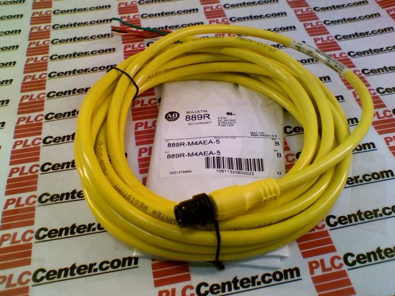889R-M4AEA-5 QD Cable/Cord Set by ALLEN BRADLEY