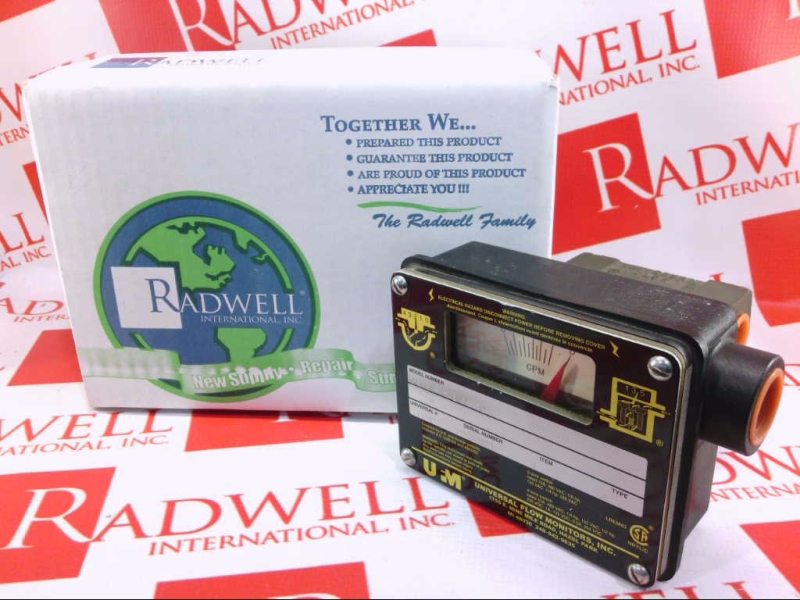 WVS6GM-4-A3WR-5D Flow Meter by UNIVERSAL FLOW MONITORS