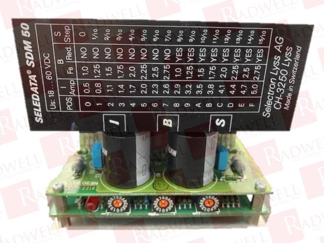 SDM50 Power Supply by SELECTRON