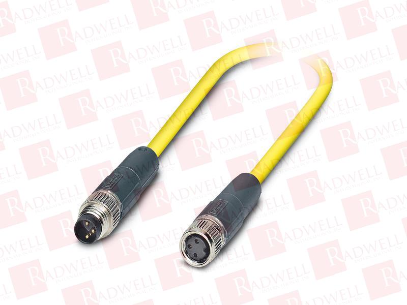 SAC-3P-M8MS/0,5-542/M8FS SH BK Power Distribution by PHOENIX CONTACT