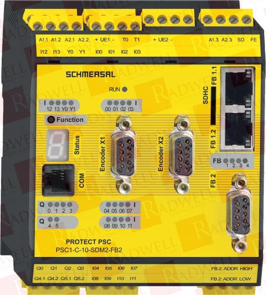 PSC1-C-10-SDM2-FB2 Safety Controller by SCHMERSAL