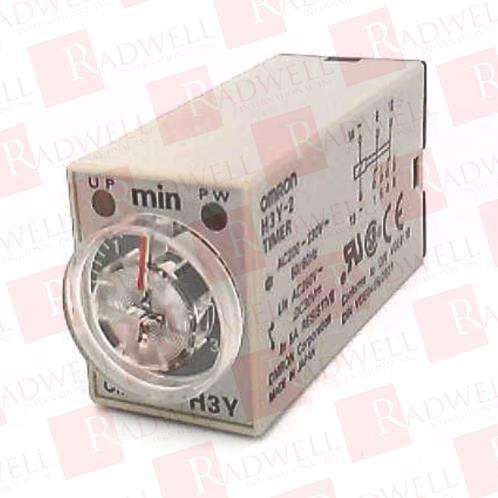 H3Y-2 AC200-230 3M Time Delay Relay by OMRON