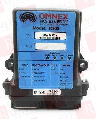 R160-000282 Control by OMNEX CONTROL SYSTEMS