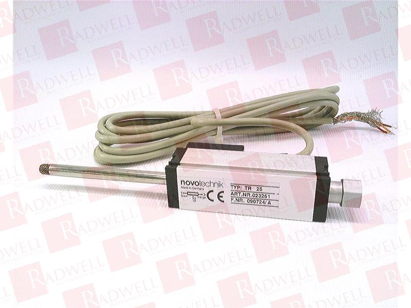 TR-25 Pneumatic Transducer by NOVOTECHNIK
