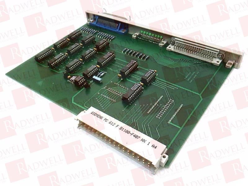 PC-612-F-B1100-F407-HX-1-A4 VDC Logic I/O Module by SIEMENS