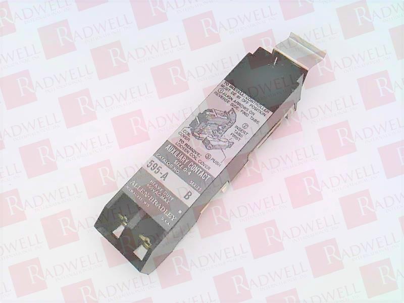 595-A Auxiliary Contact by ALLEN BRADLEY