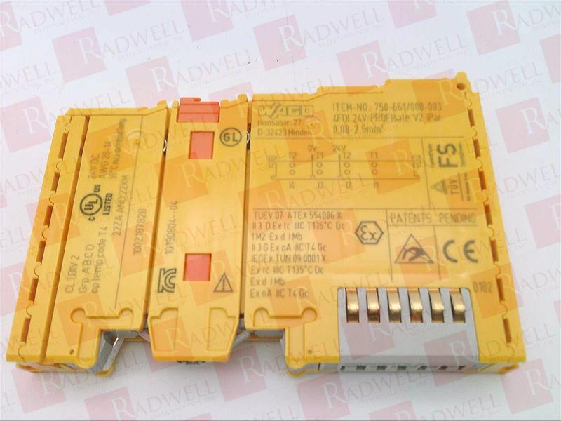 750-661/000-003 VDC Logic I/O Module by WAGO