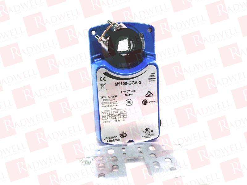 M9108-GGA-2 Pneumatic Actuator by JOHNSON CONTROLS