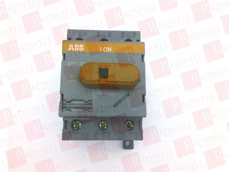 OT63E3 Disconnect Switch by - ABB - ASEA BROWN BOVERI