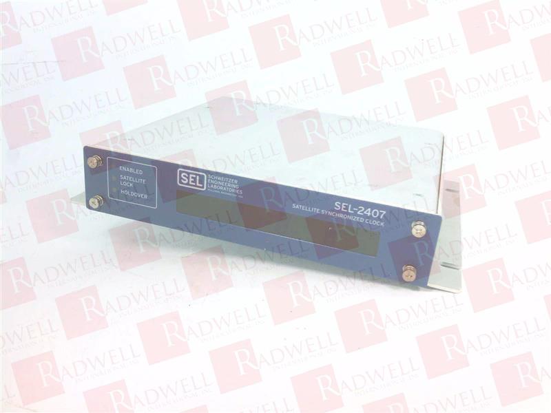SEL-2407-24070013W Time Clock by SCHWEITZER ENGINEERING
