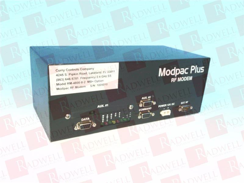 RM-4800-8-2 Modem by CURRY CONTROLS CO