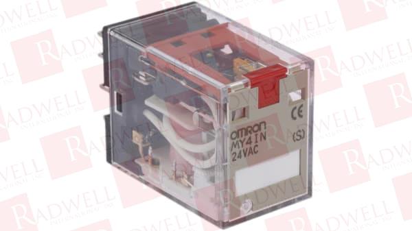 MY4IN 24 VAC (S) Relay/Socket by OMRON