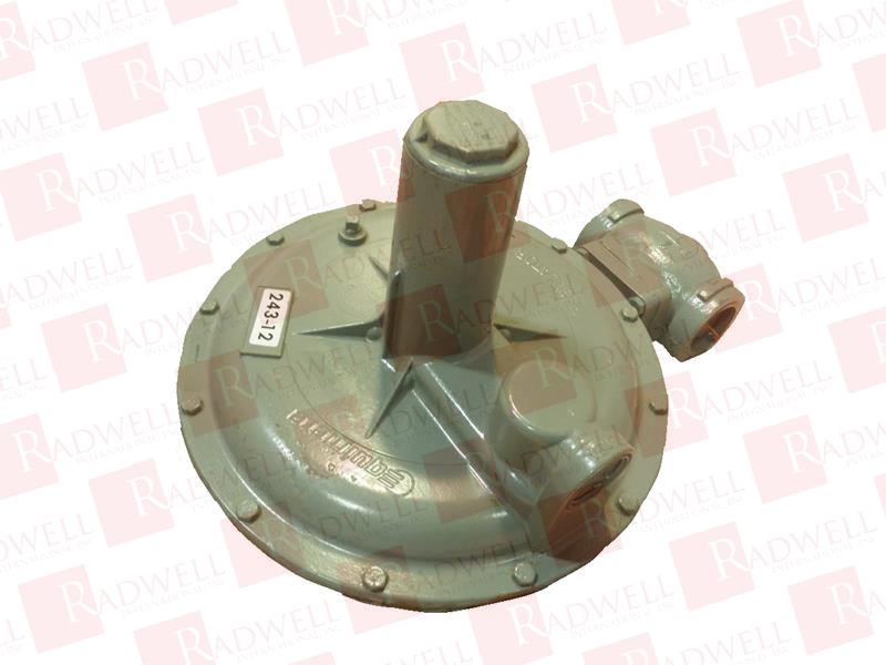 243-12 Pneumatic Regulator by EQUIMETER