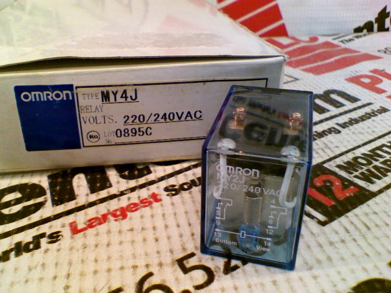MY4J-AC220/240 Relay/Socket by OMRON