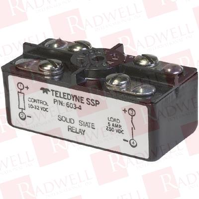 603-4 Solid State Overload/Relay by TELEDYNE
